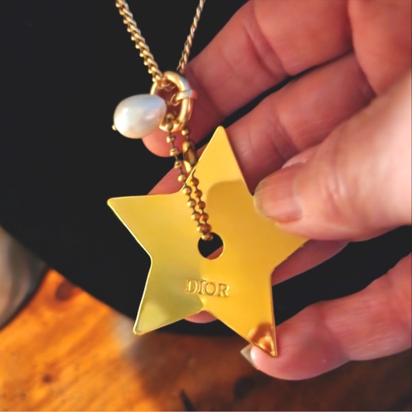 Dior | Jewelry | Christian Dior Charm On Unbranded Chain | Poshmark